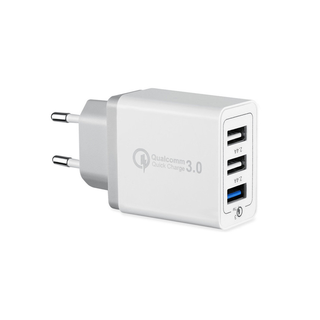 3-Port USB Wall Charger with Quick Charge 3.0 | Custom Gifts - Create ...