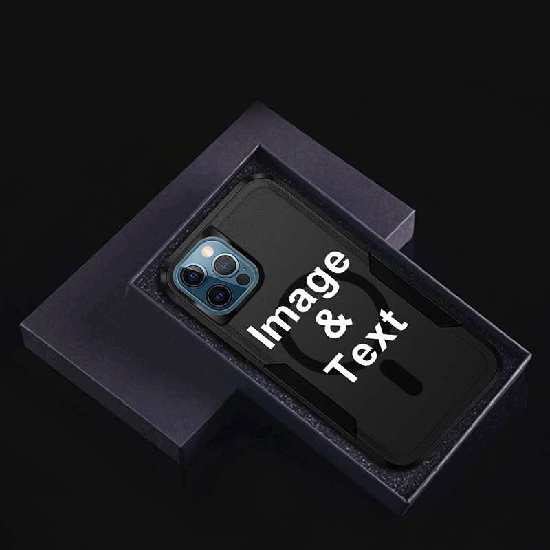 Custom for iPhone 12 Pro Dual Shock MagSafe Case