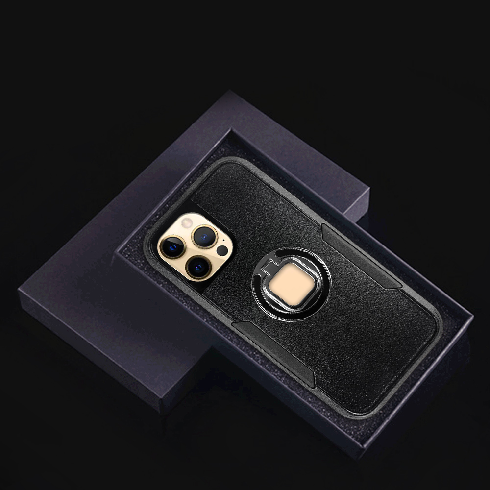 Custom for iPhone 12 Pro Max Ring Holder Shockproof Case