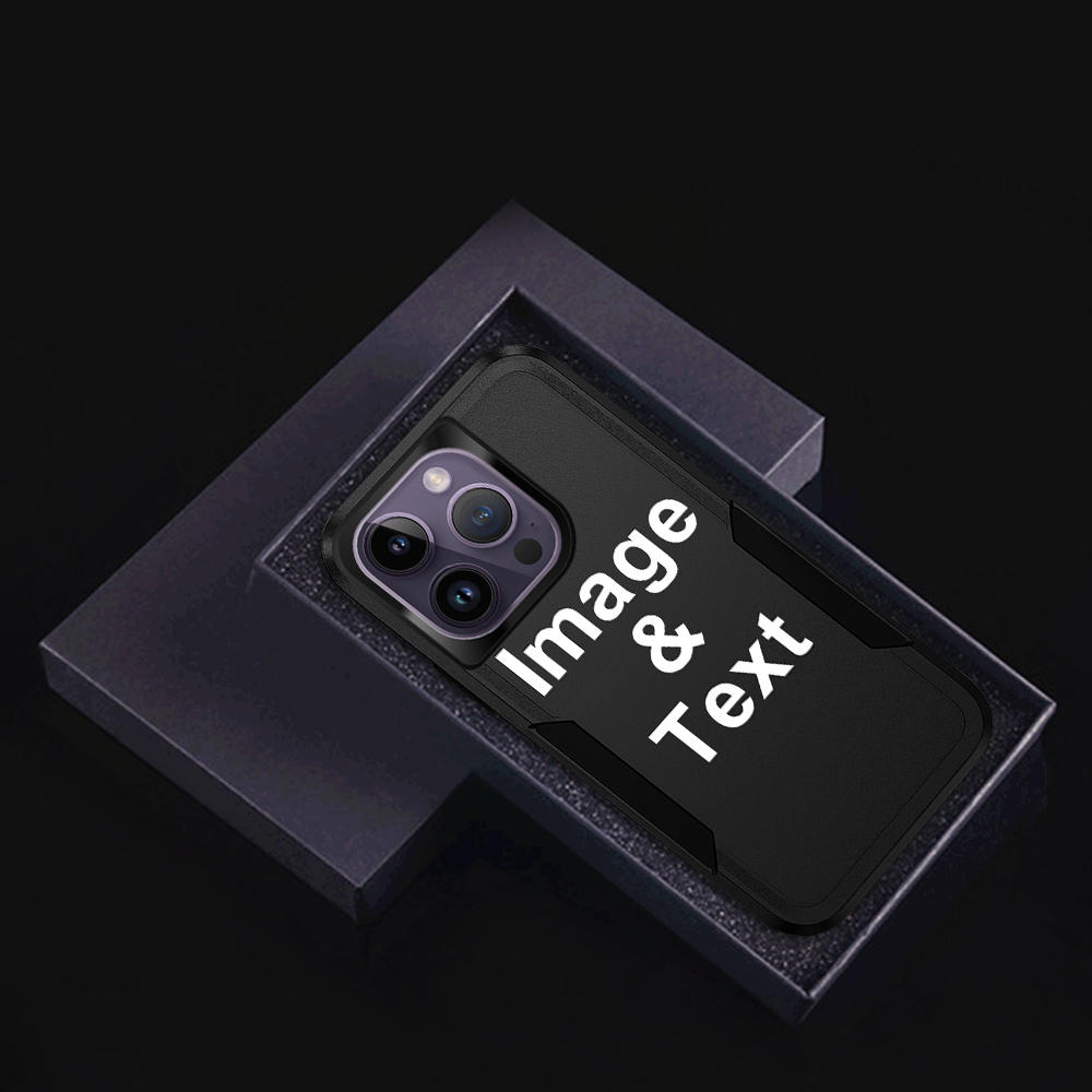 Custom for iPhone 14 Pro Dual Shock Case