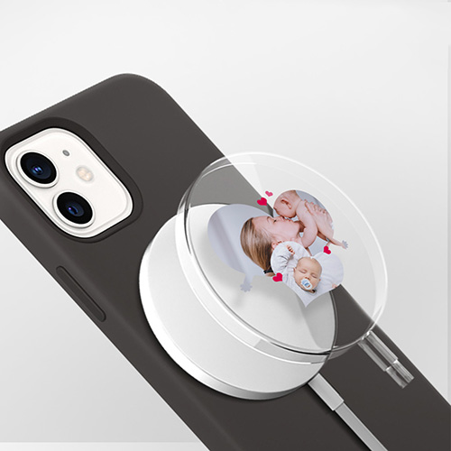 Custom iPhone MagSafe Charger Case | Custom Gifts - Create Your Own Gifts