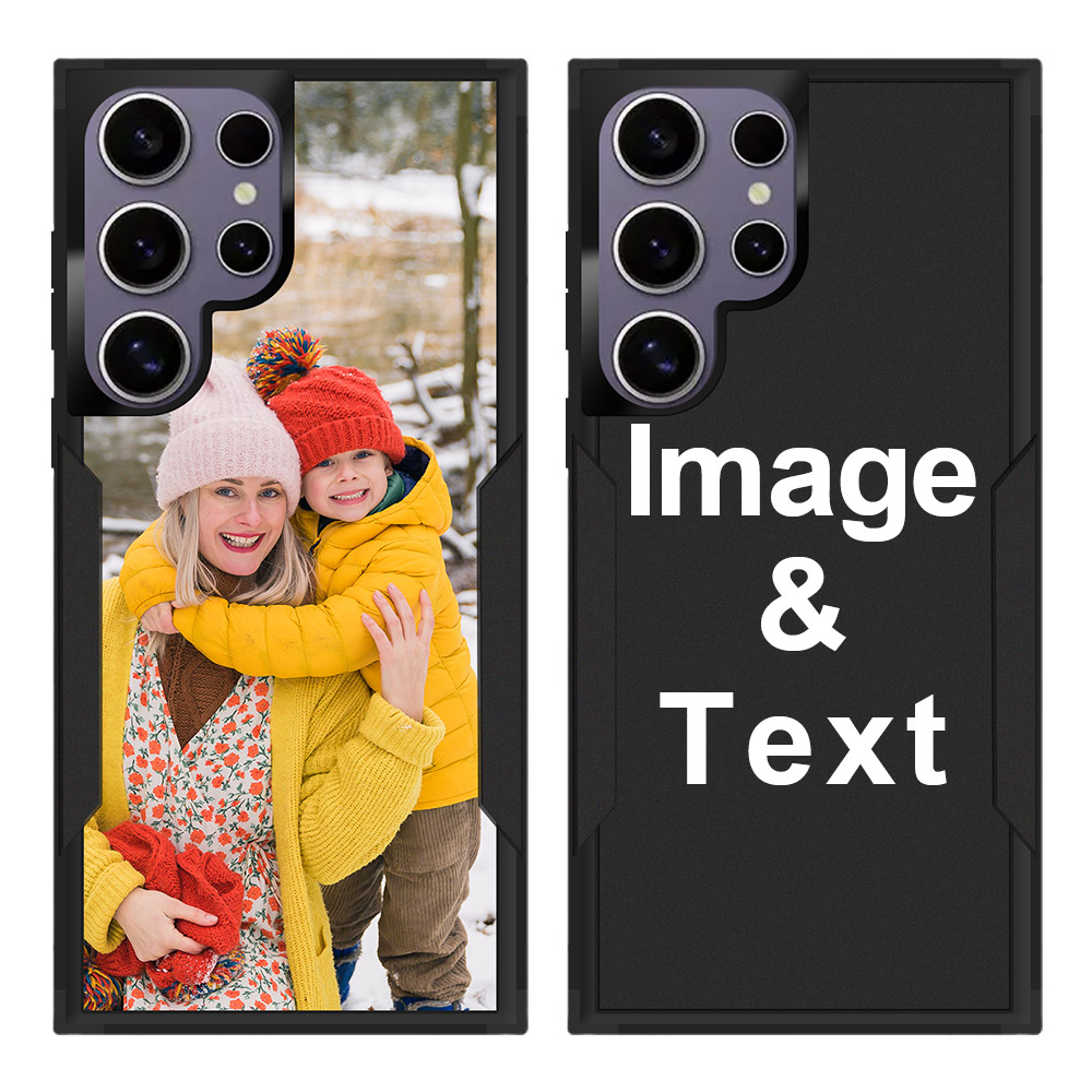 Custom for Galaxy S24 Ultra 5G Dual Shock Case